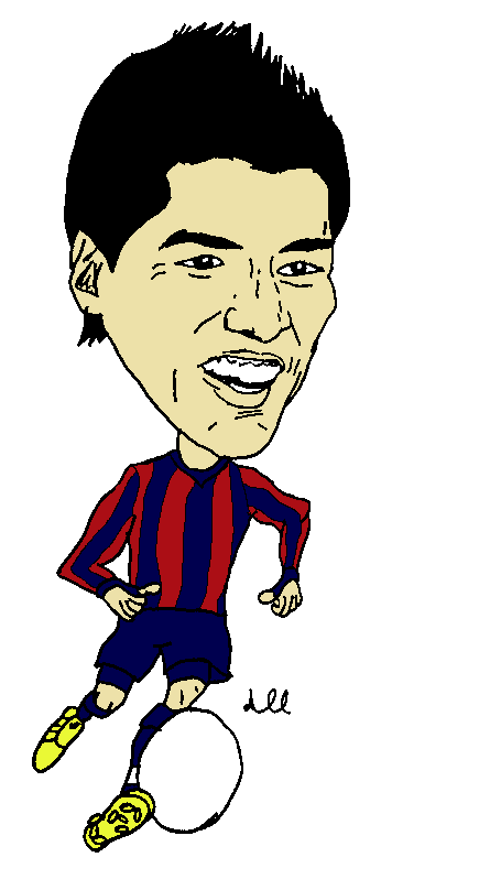 Luis Suarez Coloring Pages B/R Football's Gif On X